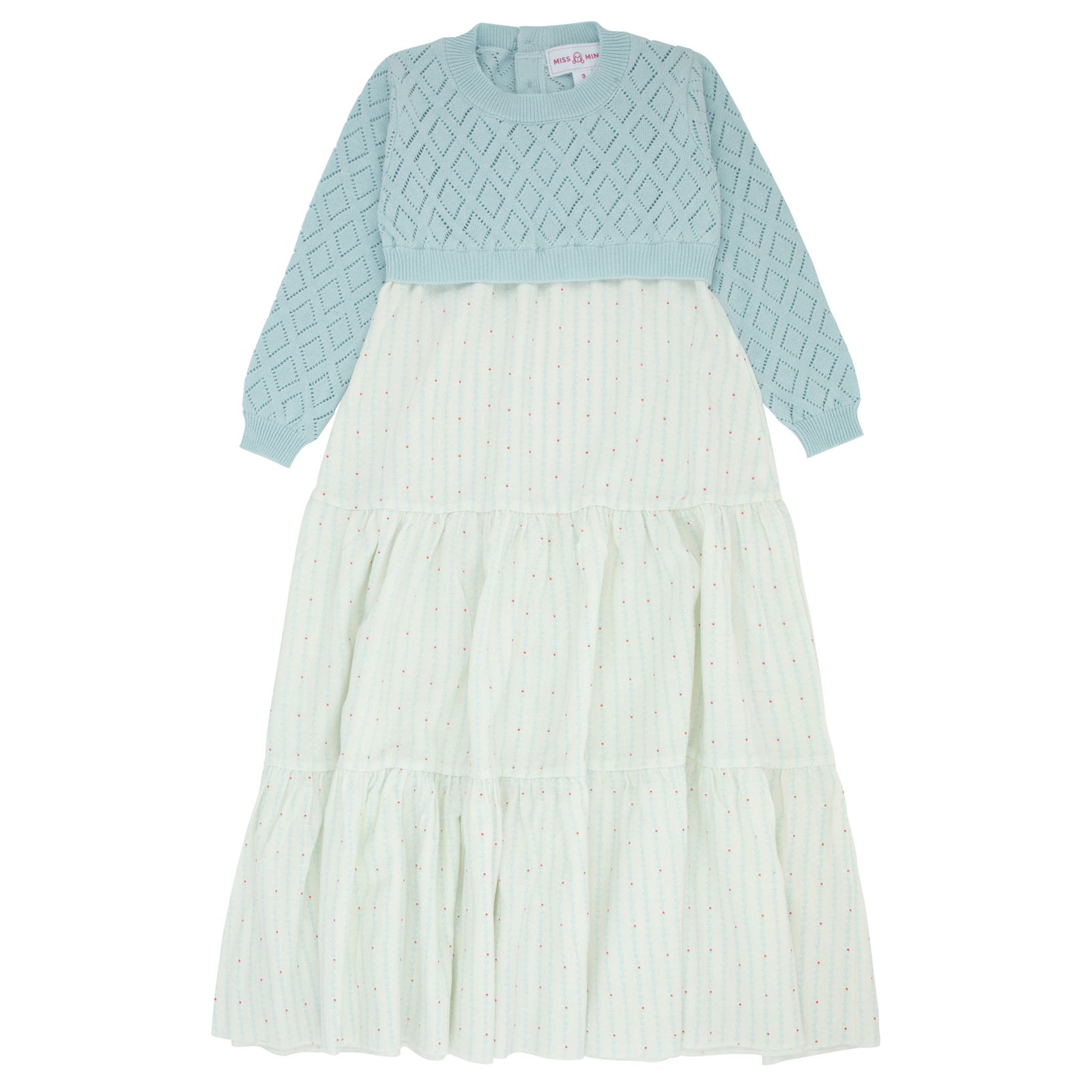 Miss Mini Pointelle Knit Shabbos Robe | Seven Cubs